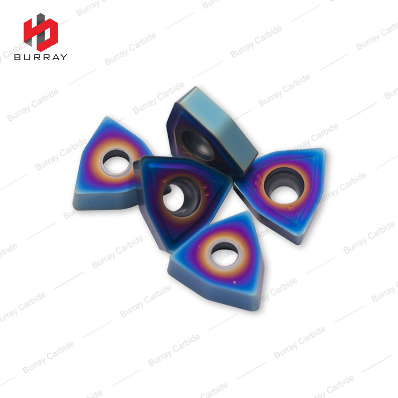 WCMT080412-FN High Strength CNC U Drilling Cutter Insert Tungsten ...